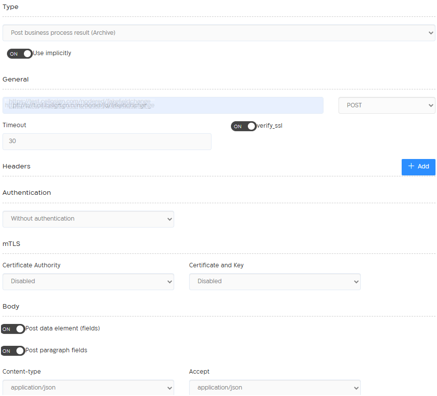Outbound: Webhooks – Support